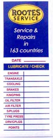 Rootes-Service – "Keeping the Imp Alive"